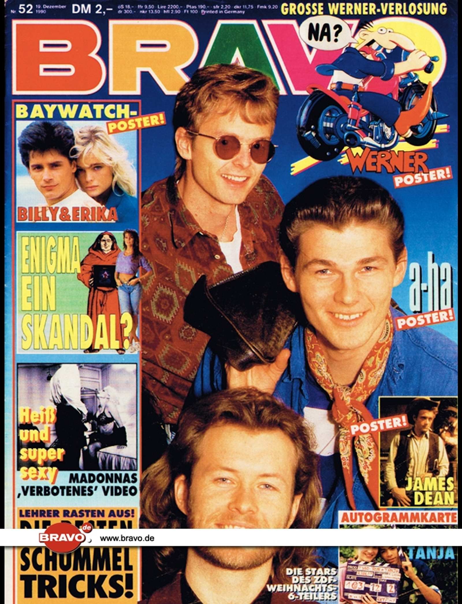 BRAVO Titelbilder - 1990 | BRAVO Titelbilder - 1990 | BRAVO