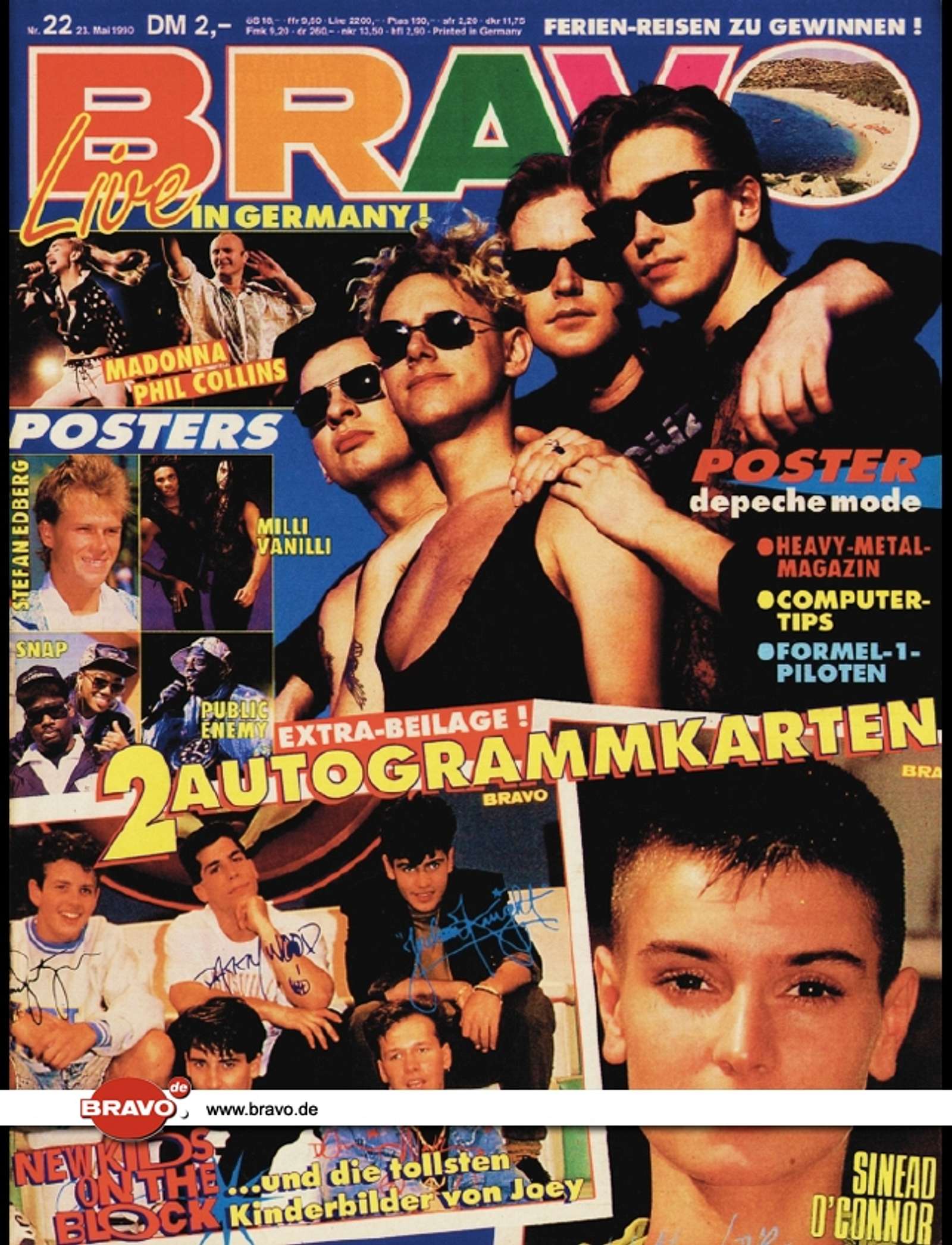 BRAVO Titelbilder - 1990 | BRAVO Titelbilder - 1990 | BRAVO
