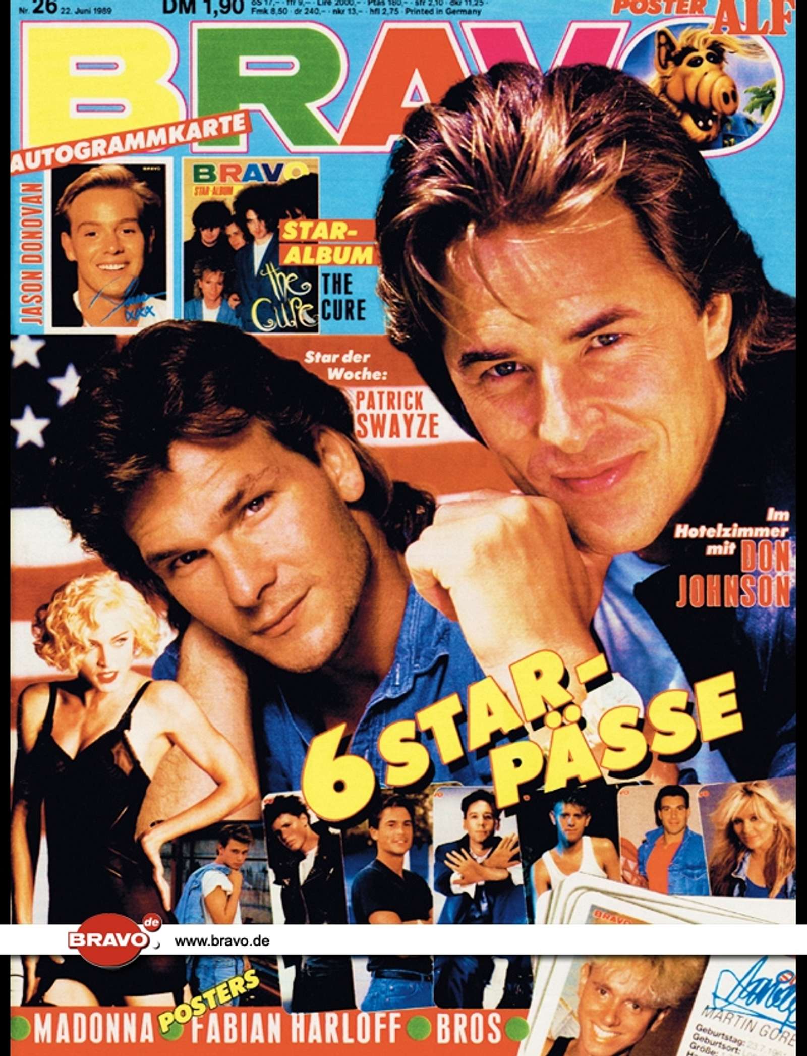 BRAVO Titelbilder - 1989 | BRAVO Titelbilder - 1989 | BRAVO