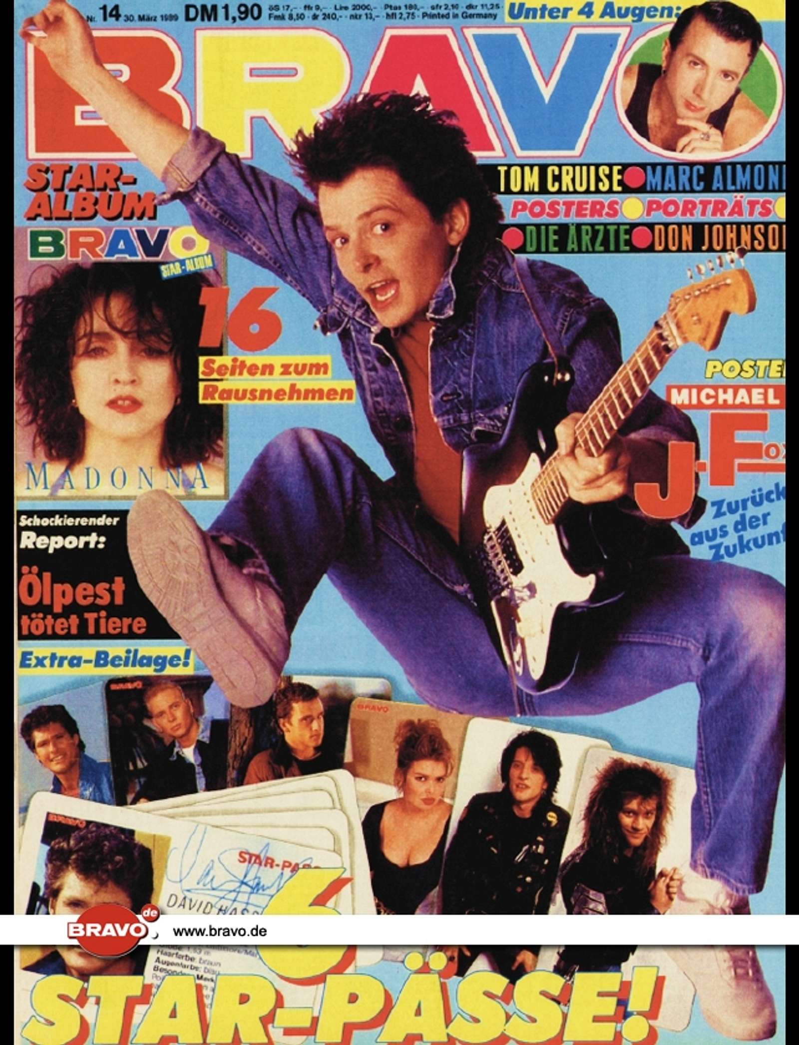 BRAVO Titelbilder - 1989 | BRAVO Titelbilder - 1989 | BRAVO