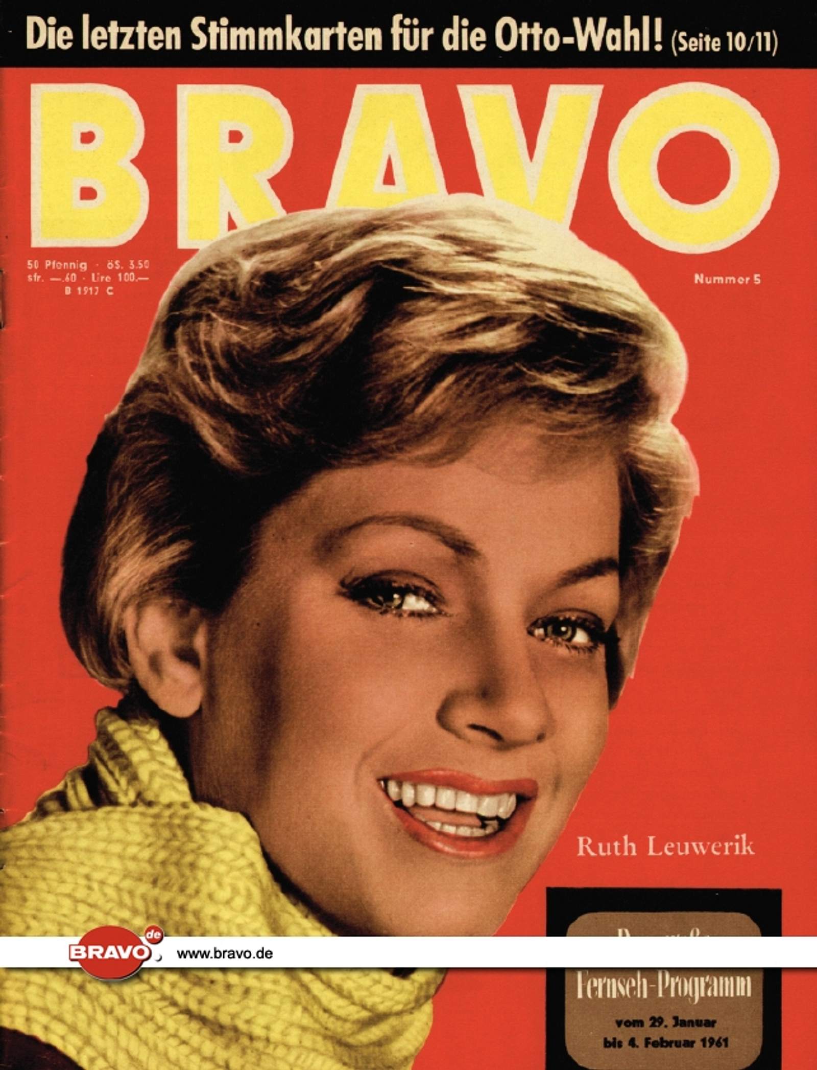 BRAVO Titelbilder - 1961 | BRAVO Titelbilder - 1961 | BRAVO