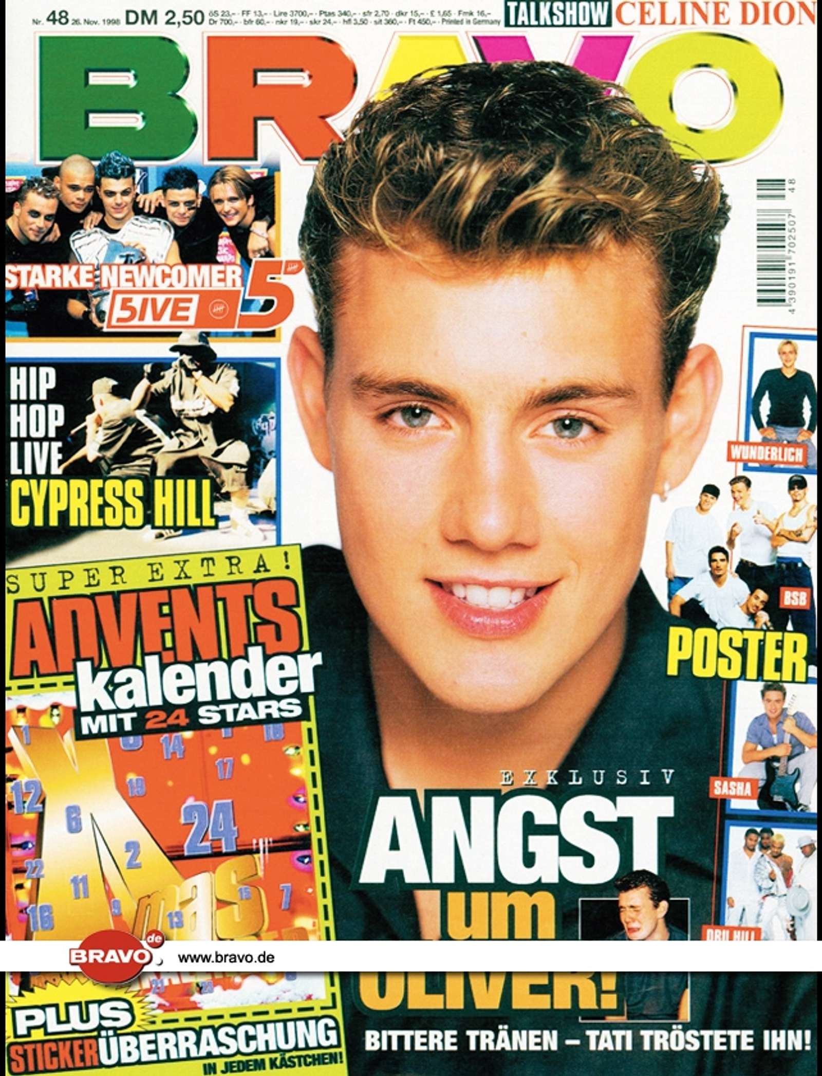 BRAVO Titelbilder - 1998 | BRAVO Titelbilder - 1998 | BRAVO