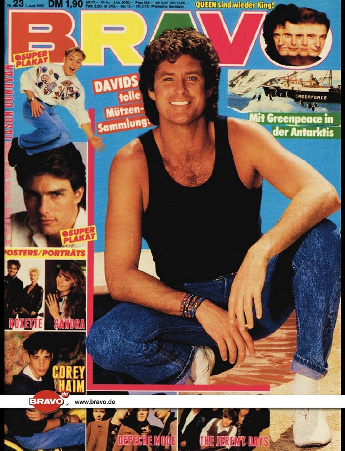 BRAVO Titelbilder - 1989 | BRAVO Titelbilder - 1989 | BRAVO