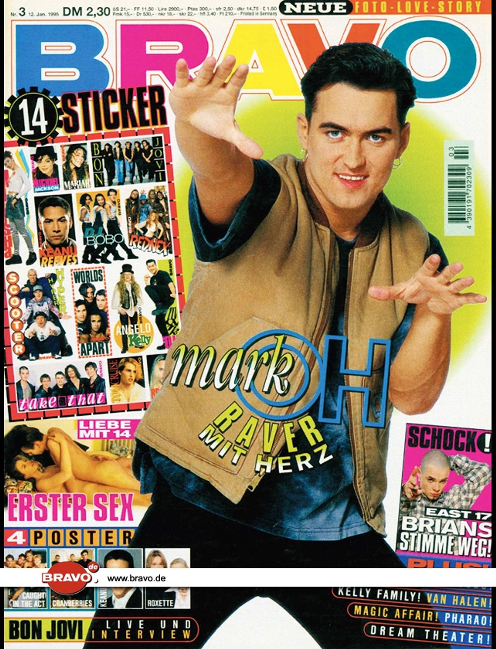 BRAVO Titelbilder - 1995 | BRAVO Titelbilder - 1995 | BRAVO