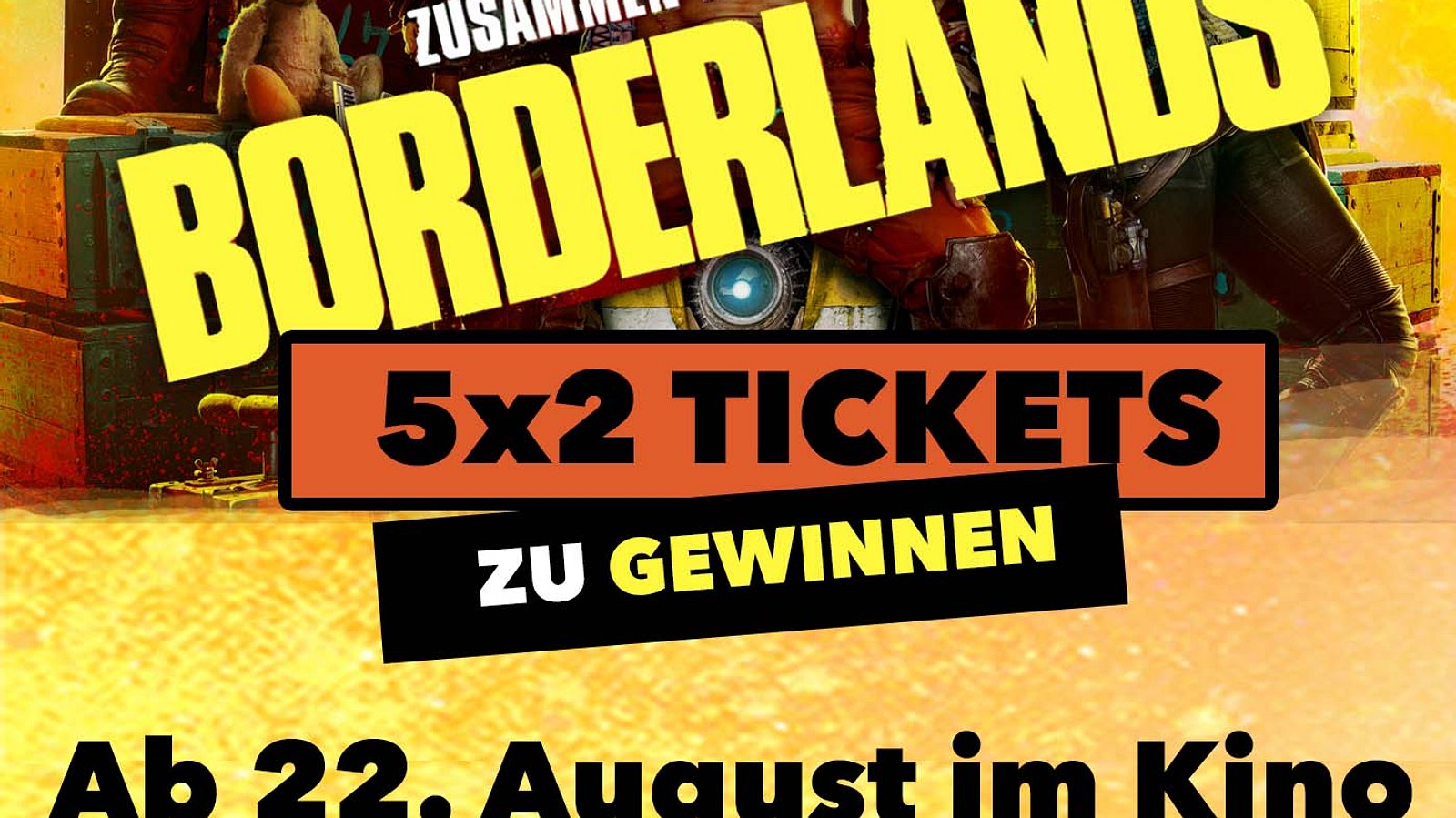 Gewinnspiel "Borderlands Kino-Tickets" auf Instagram | BRAVO