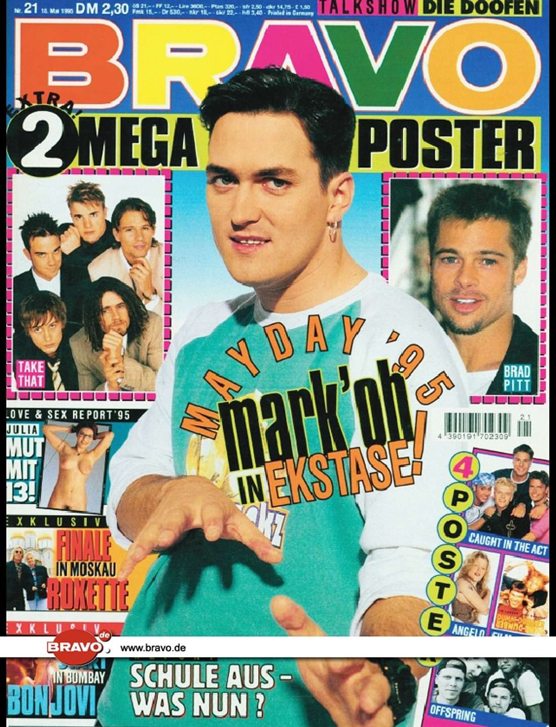 BRAVO Titelbilder - 1995 | BRAVO Titelbilder - 1995 | BRAVO