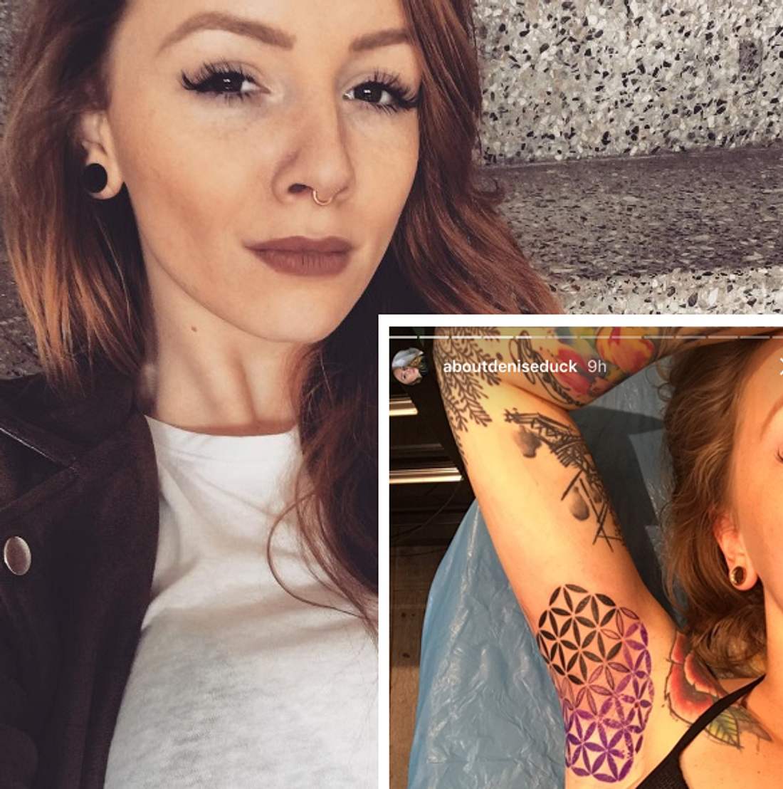 BTN-Star Denise Duck hat ein neues Tattoo | Bilder für die Ewigkeit ...
