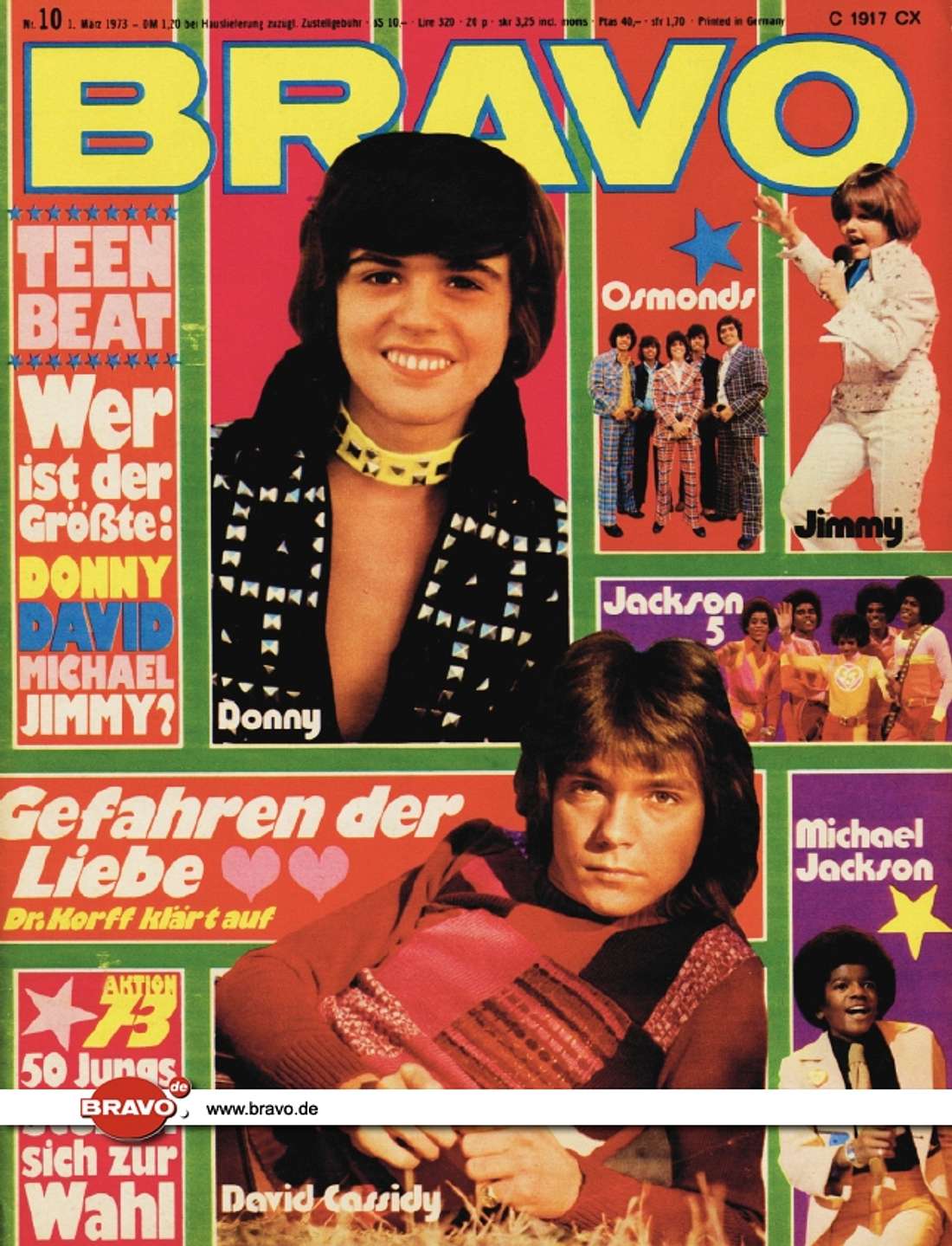 BRAVO Titelbilder - 1973 | BRAVO Titelbilder - 1973 | BRAVO
