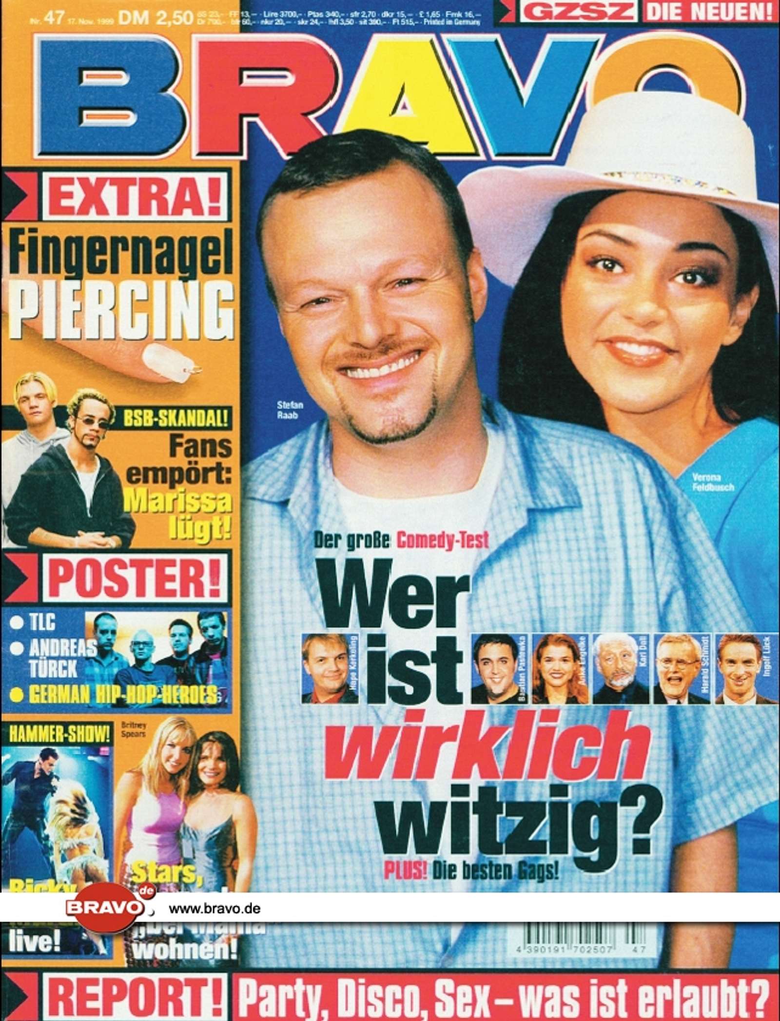 BRAVO Titelbilder - 1999 | BRAVO Titelbilder - 1999 | BRAVO