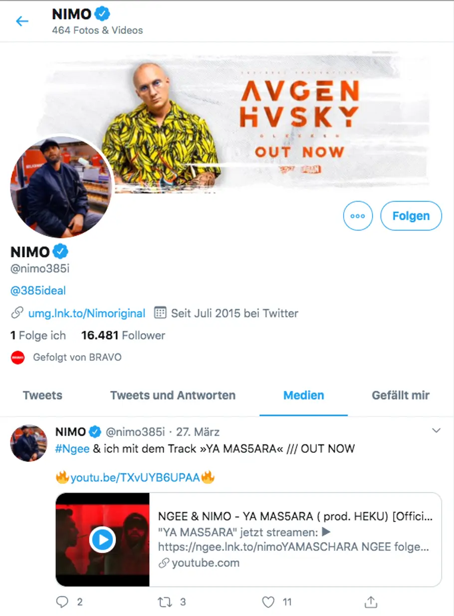 Nimo: Der Rap-Star löscht ALLES | BRAVO