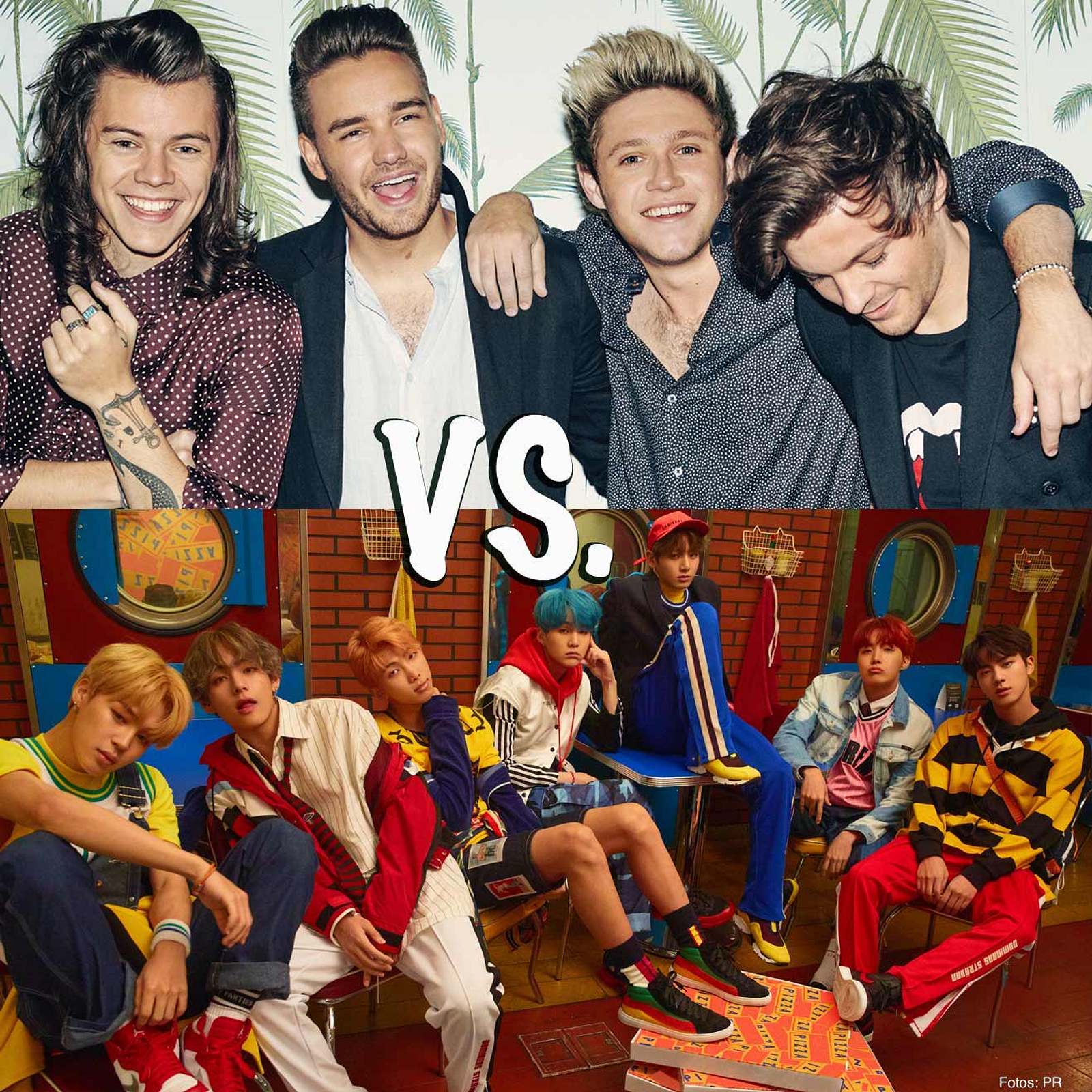 One Direction vs. BTS: Verrückter Fight | BRAVO