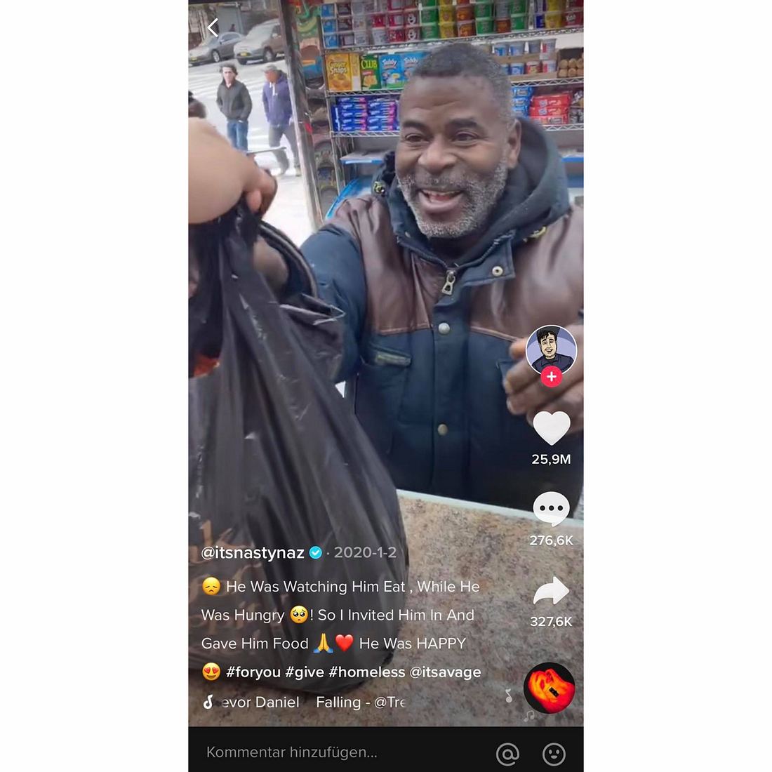 Platz 5 der erfolgreichsten TikToks: @itsnastynaz | TikTok: Das sind ...