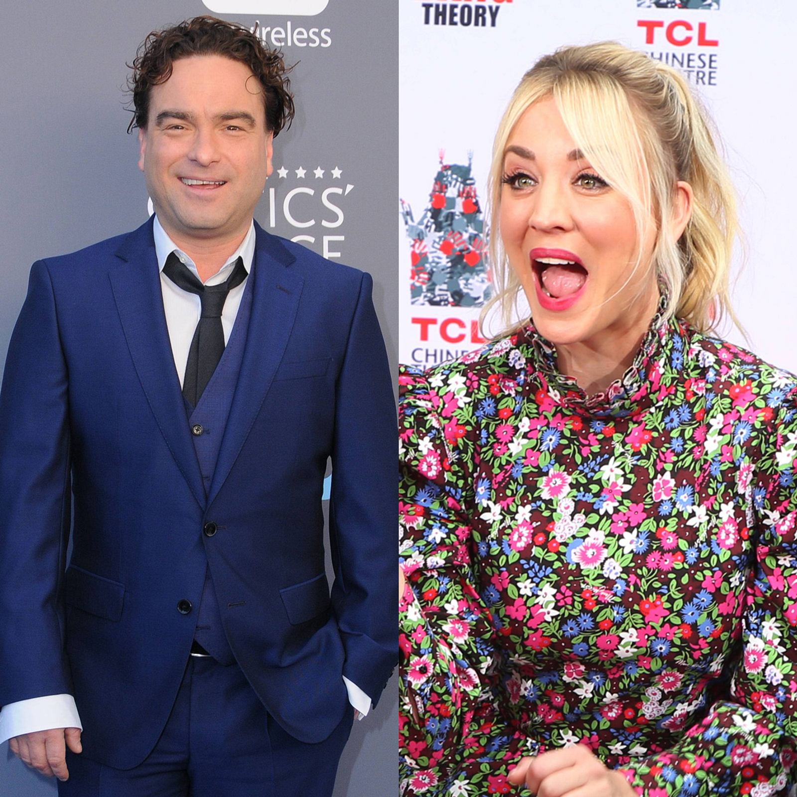 „The Big Bang Theory“ Freundschaften: Johnny Galecki und Kaley Cuoco | The Big Bang Theory: Die ...